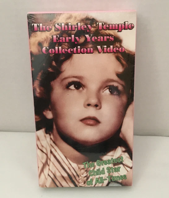 NEW VHS TAPE! - The Shirley Temple Early Years Collection Video - 2000 ...