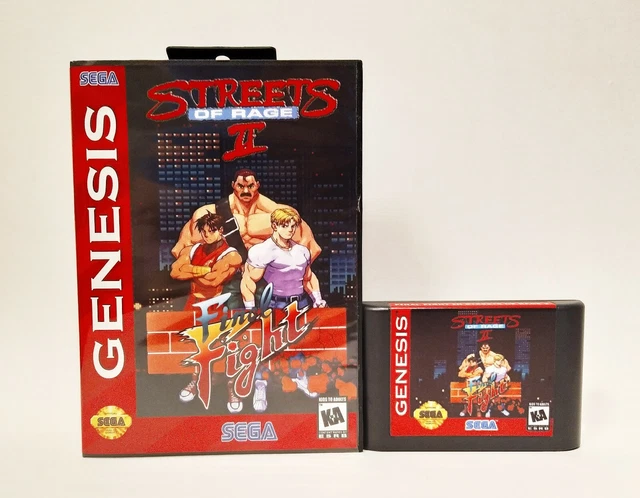 STREETS OF RAGE 2 Final Fight for Sega Genesis/Mega Drive EUR 45,76 ...