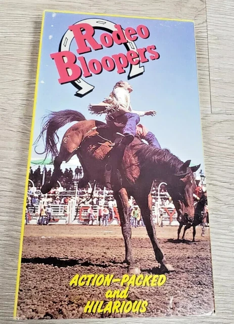 RODEO BLOOPERS VHS 1990 The Original First VHS £5.02 - PicClick UK