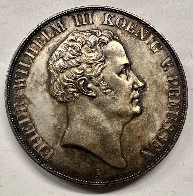 DOPPELTALER 1839 PREUSSEN 2 Thaler Vereinsmünze 3 1/2 Gulden Vii Eine ...