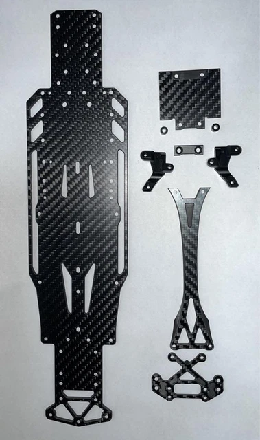 CARBON MAIN CHASSIS Upper Brace Set For Reved Rdx £251.72 - PicClick UK