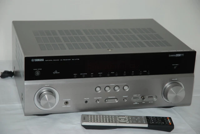 YAMAHA RX-V775 - ampli-tuner audio vidéo 4K home cinema 7.2 - 2 sorties ...