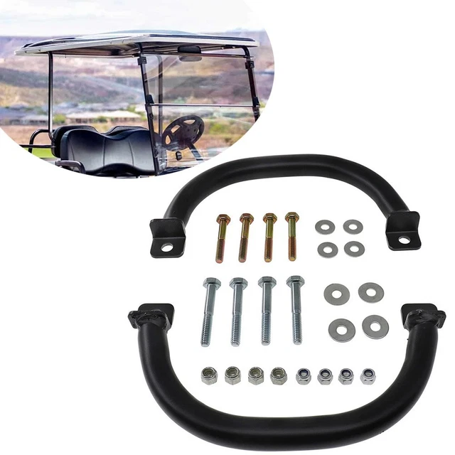 FOR GOLF CART Grab Handle Set of 2 for EZGO Square Tube Vehicles with ...