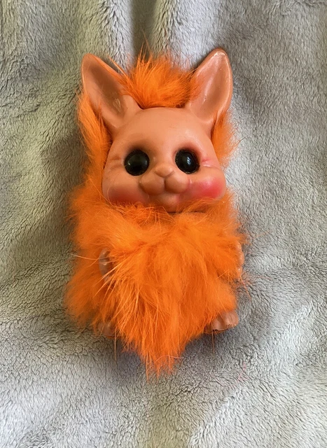 VINTAGE 1960S / 70s Rauls Happy Gang Rabbit Gonk / Troll. Orange Fur ...