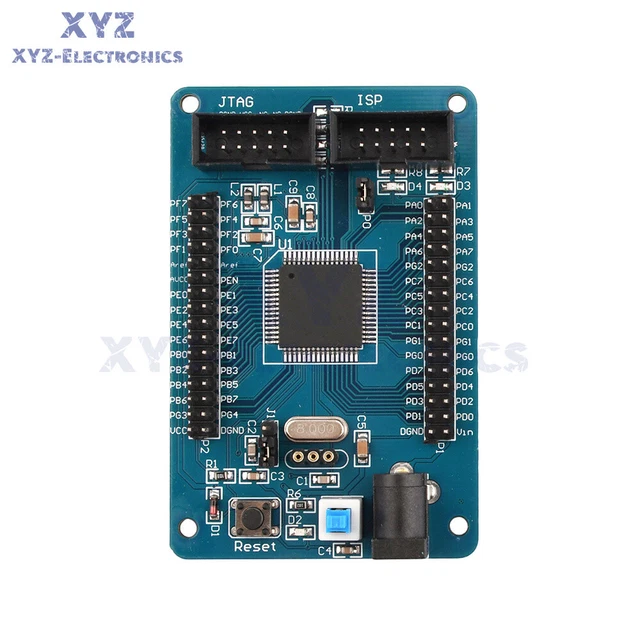 ATMEL ATMEGA128 AVR Minimum Core Development System Board Module ISP ...
