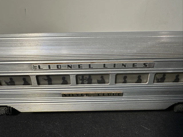 SCARCE LIONEL ORIGINAL Postwar #2533 Flat Channel Silver Cloud Car $13. ...