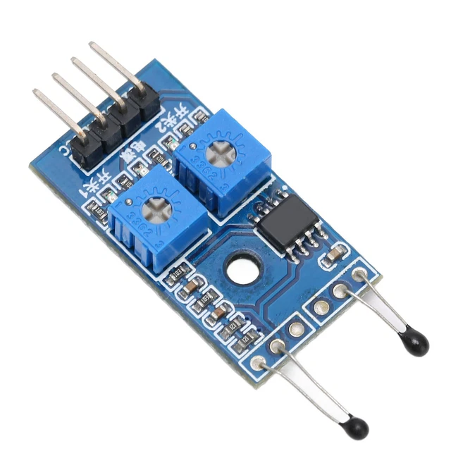 NTC THERMAL SENSOR Module 2 Channel Temperature Control Circuit Board ...