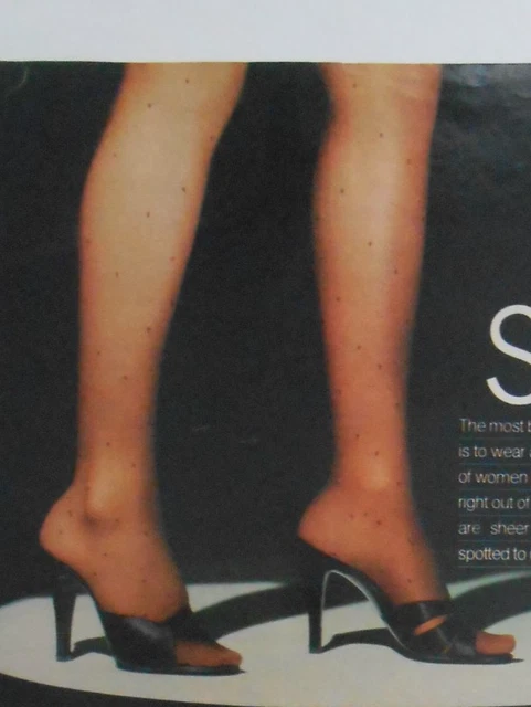1980 SEXY LONG legs high heels Kayser stockings pantyhose tights ...
