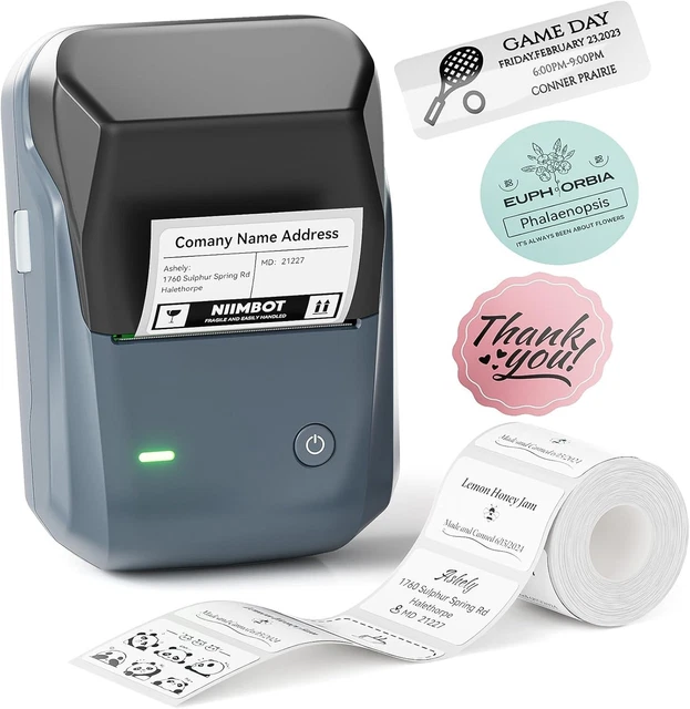 B1 LABEL MAKER, Portable Thermal Label Printer, Mini Label Maker ...
