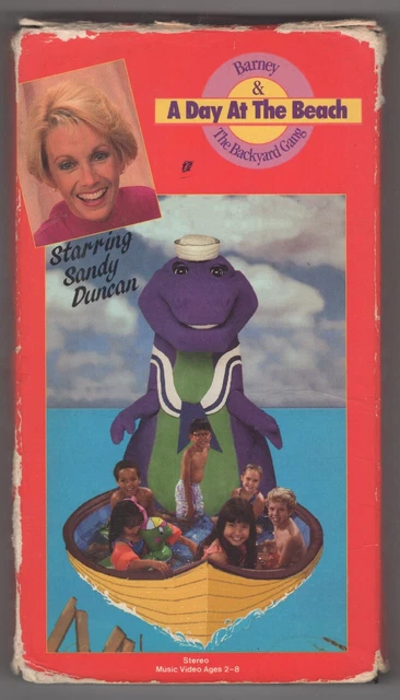 BARNEY & BACKYARD Gang - A Day at the Beach avec Sandy Duncan (VHS ...