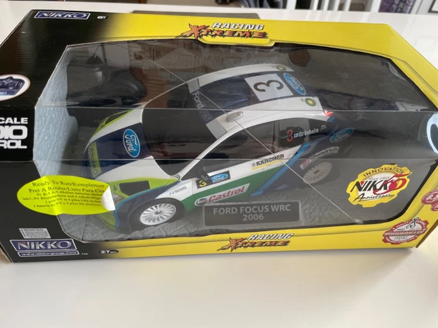 NIKKO RADIO CONTROLLED car 1:16 -Ford Focus WRC 2006- xtreme racing-NEW ...