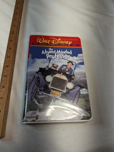 THE ABSENT-MINDED PROFESSOR (VHS, 1997, Clam Shell Colorized Comedy ...