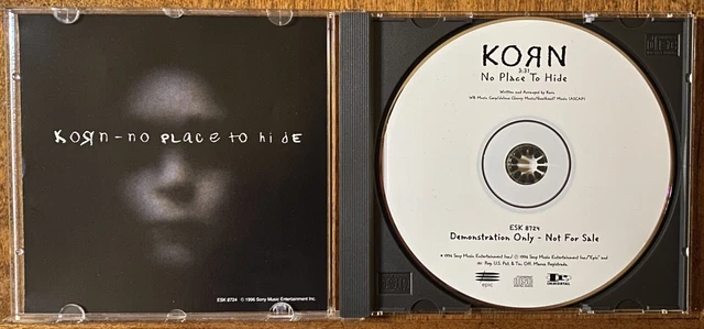 KORN NO PLACE To Hide 1996 US Promo CD Singolo Life Is Peachy Jonathan Davis EUR 29,33 - PicClick IT