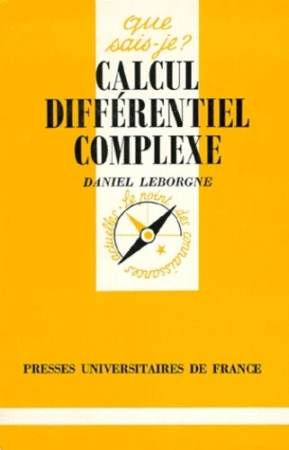CALCUL DIFFÉRENTIEL COMPLEXE EUR 12,85 - PicClick FR