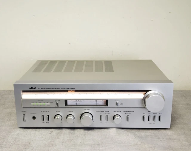 VINTAGE AKAI AA-R20 FM/AM Stereo Receiver Amplifier. Phono Input. £99. ...