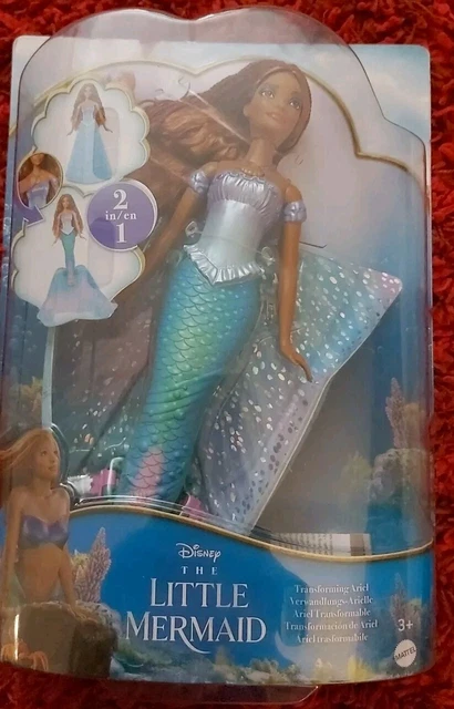 DISNEY THE LITTLE Mermaid Transforming Ariel Doll Sealed Original ...