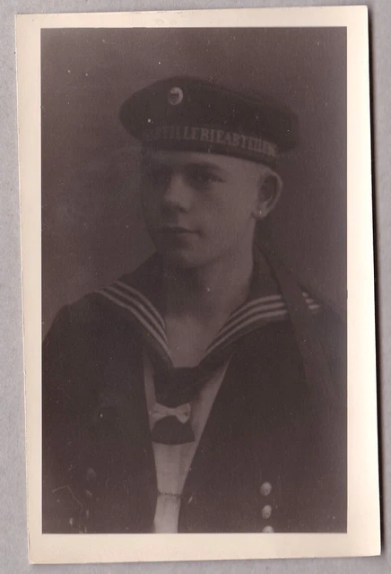 SCHÖNES FOTO/PORTRÄTFOTO EINES deutschen Matrosen in Uniform. 2.WK EUR ...