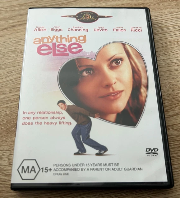 ANYTHING ELSE (DVD, 2003) Woody Allen Christina Ricci Rare $24.95 ...