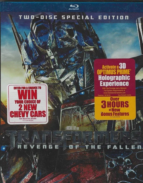 TRANSFORMERS: REVENGE OF the Fallen (Two-Disc Special Edition) [Blu-ray ...