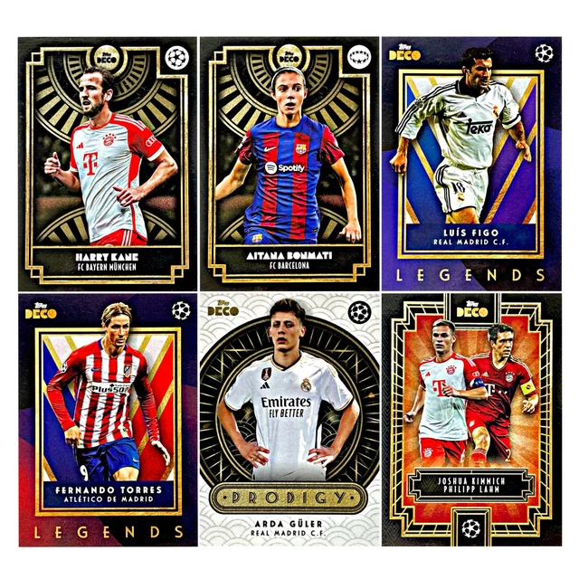TOPPS DECO 2023/24 UEFA Club Competitions UCC - Karten zur Auswahl EUR ...