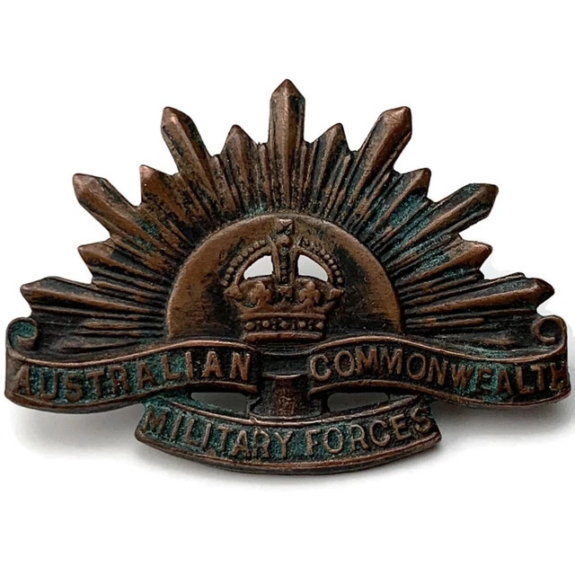 ORIGINAL AUSTRALIAN ARMY Division Corps Collar Badge Australia Forces £ ...