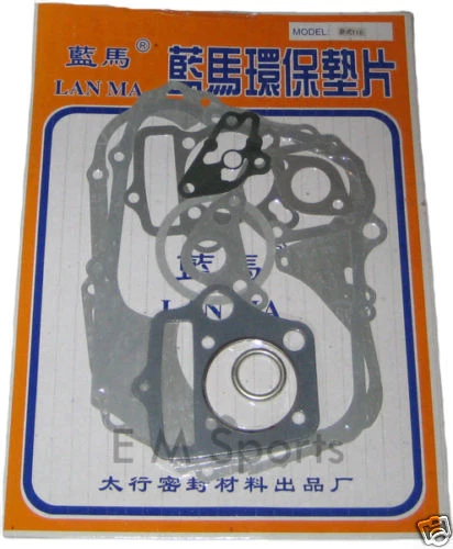 CHINA ATV QUAD 4 Wheeler Parts 110cc Engine Motor Cylinder Gasket Set ...
