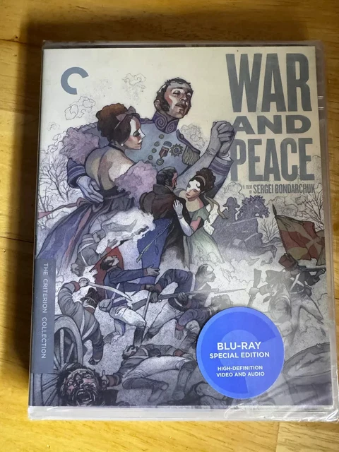 WAR AND PEACE Criterion Collection Usa Region Free 2 Disc Blu Ray New 7 ...