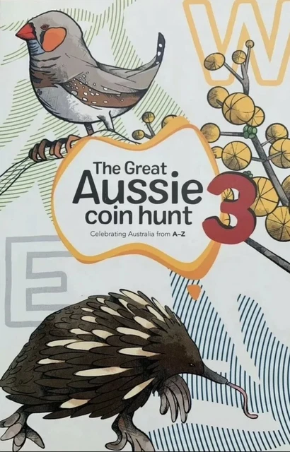 2022 GREAT AUSSIE COIN HUNT 3 UNC -Full Set Of 26 UNC $1 Coins (A-Z) In ...