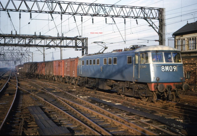 ORIGINAL 35MM SLIDE: Class 81 E3012 @ Stockport Edgeley 1964 £4.99 ...