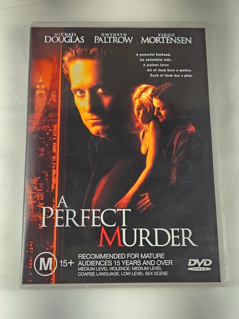 A PERFECT MURDER DVD (Region 4) VGC Viggo Mortensen $6.95 - PicClick AU