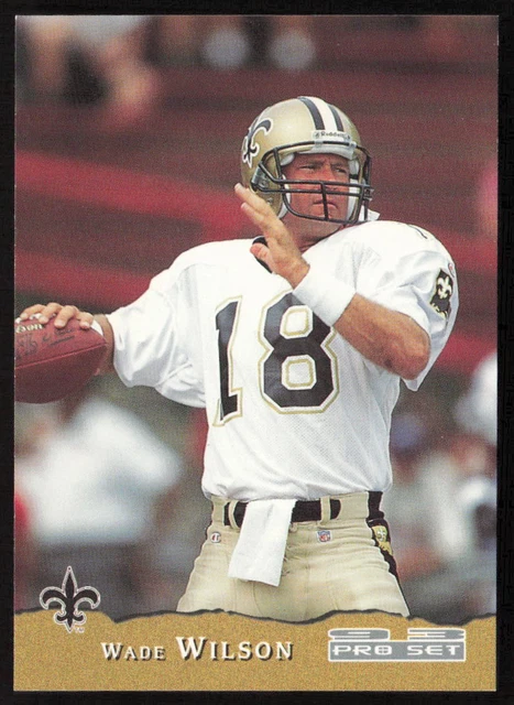 1993 PRO SET Wade Wilson #295 New Orleans Saints EUR 1,75 - PicClick FR
