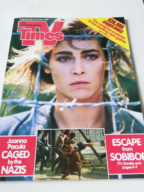 TVTIMES TV TIMES HTV 9-15 May 1987 Joanna Pacula Stratford Johns Harry ...