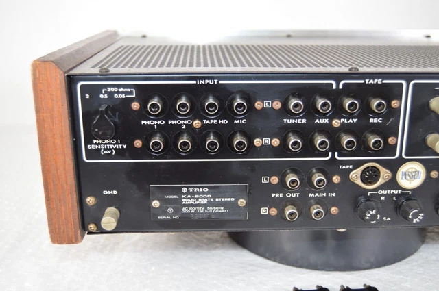 TRIO KENWOOD KA-6000 Amplificateur intégré vintage en excellent état de ...