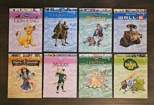 DISNEY & PIXAR Movies The Graphic Novels Bundle Of 8 Books £17.99 ...