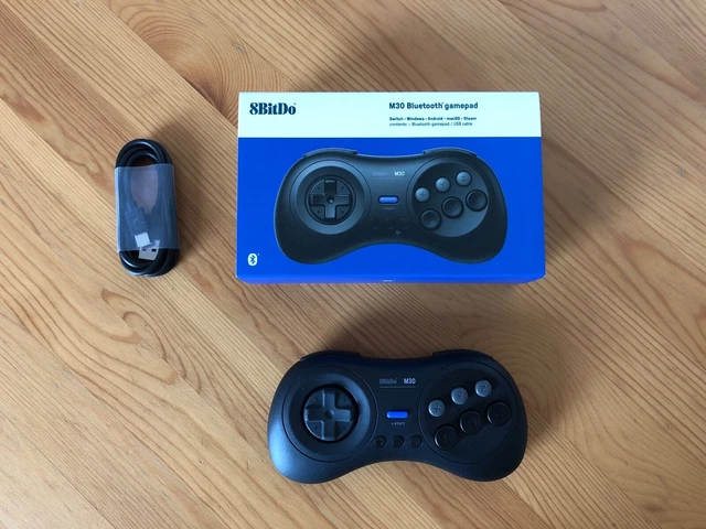 8BITDO M30 BLUETOOTH Wireless Gamepad (Switch, PC, macOS, Android ...