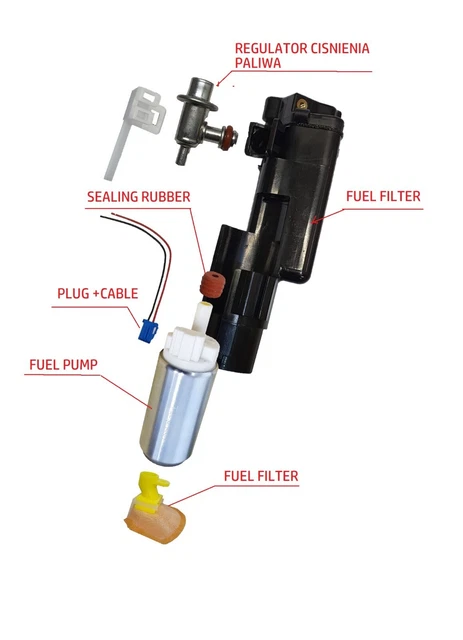 HONDA CBR 1000 RR 06-07 FUEL PUMP Pressure Regulator FILTER 16700-MEL ...