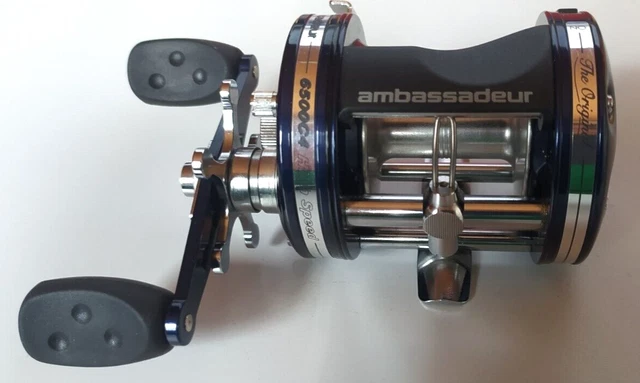 NEUE BAITCASTROLLE ABU Garcia Ambassadeur 6500 C4 High Speed Made in ...