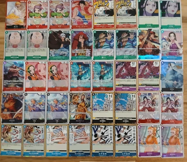 ONE PIECE PRB 01 THE BEST Complete Base Set Japanese $450.00 - PicClick AU