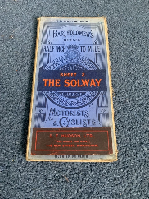 BARTHOLEMEW'S REVISED &HALF-INCH& contoured maps Scotland Sheet 2 The ...