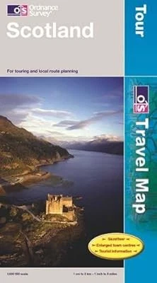 SCOTLAND (OS TRAVEL Map - Tour Map), Ordnance Survey, Used; Good Book £ ...