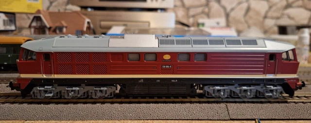 PIKO 59740-2 H0 Diesellok BR 130 004-5 DR Epoche 4 digital mit ESU ...