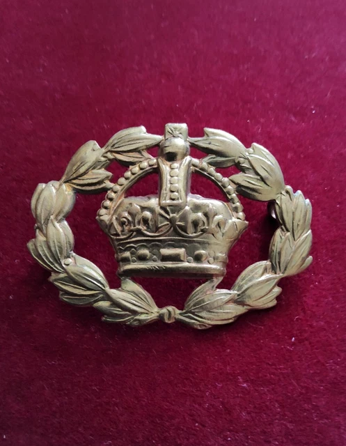 GENUINE WW2 ERA Warrant Officer 2 WOII Brass Sleeve Rank Badge British ...