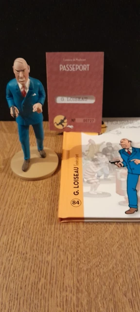 FIGURINE TINTIN COLLECTION Officielle Gerard Loiseau Numero 84 EUR 40 ...