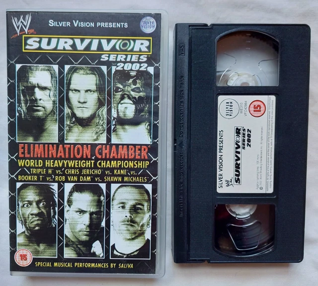 WWE SURVIVOR SERIES 2002 - VHS Video - Rare! - Tested! - Great ...