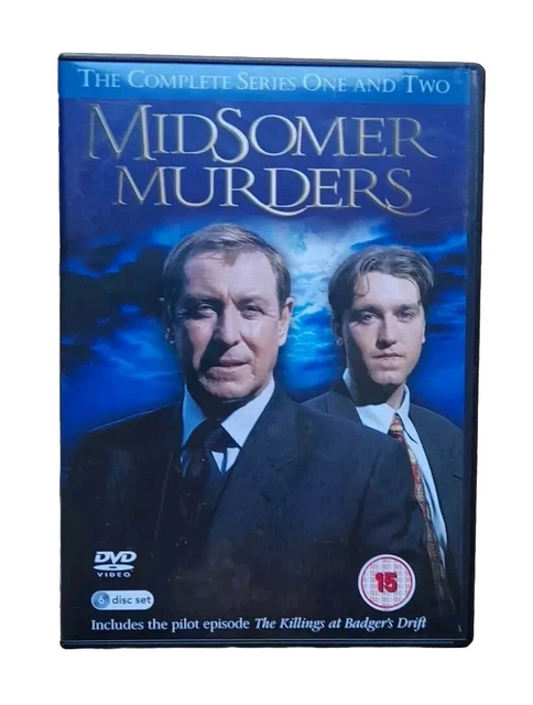 MIDSOMER MURDERS DVD - The Complete Series 1 & 2 - John Nettles - 6 Disc Set EUR 11,69 - PicClick IT