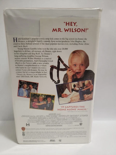 DENNIS THE MENACE 1993 Clam Shell VHS $2.99 - PicClick CA