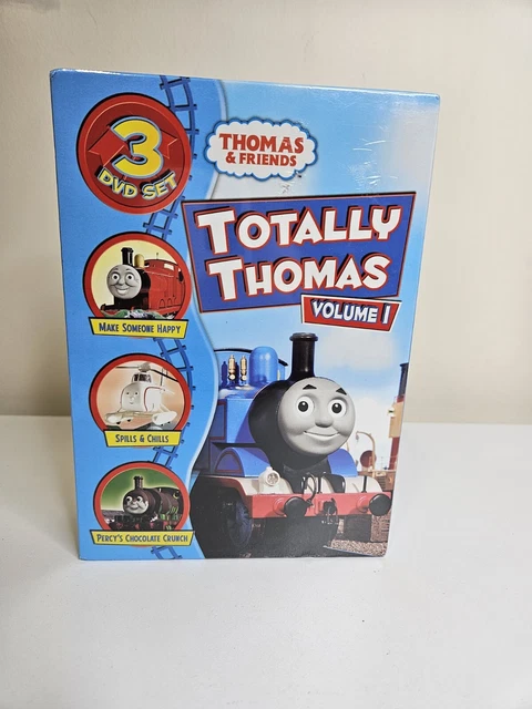 THOMAS & FRIENDS: Totally Thomas, Vol. 1 New Sealed RARE 3 DVD box set ...