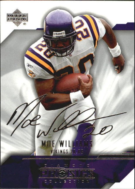 2004 UD DIAMOND Pro Sigs Football Card #50 Moe Williams EUR 1,63 ...