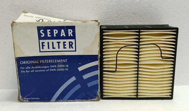 SEPAR 01830 KW49/10 Original Filter Element for SWK-2000/18 £47.77 ...