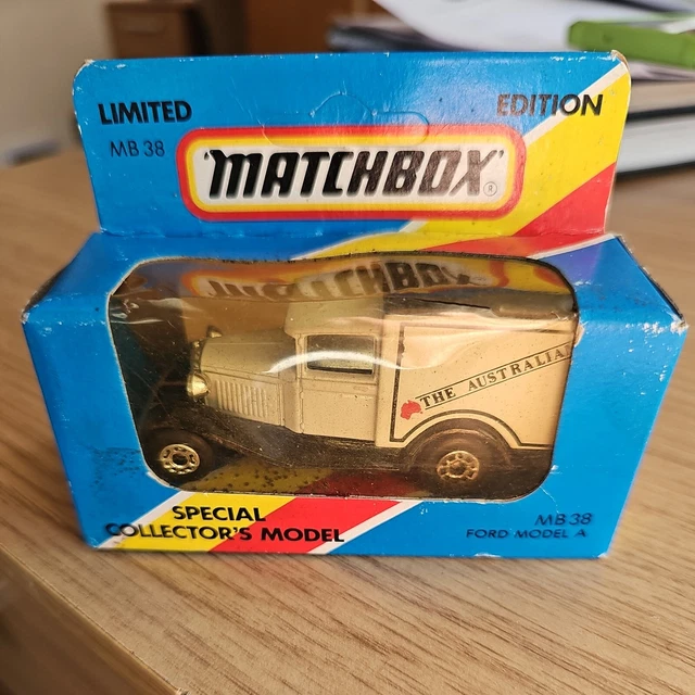 MATCHBOX MB38 FORD Model A. The Australian. Special Collectors Edition ...